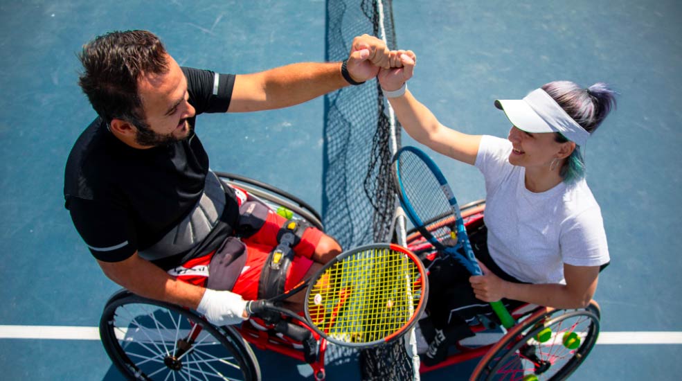 Aides à la pratique du sport de personnes en situation de handicap - Homagil